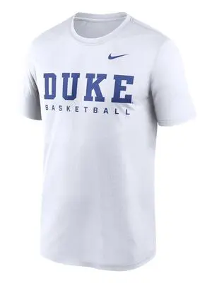 Nike Duke Courtside Basketball Legend Dri-fit College T-shirt - White