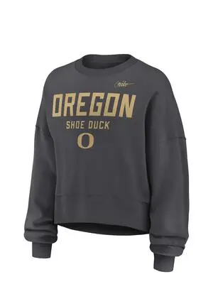 Nike Oregon Alt College Pullover Crew - Grey