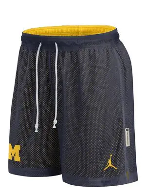 JORDAN Michigan Reversible Dri-fit College Shorts - Blue