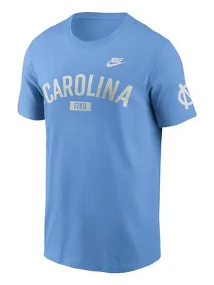 Nike North Carolina Legacy Arch 2-hit College T-shirt - Blue