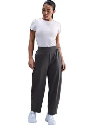 Nike 24.7 Perfectstretch Dri-fit High-waisted Barrel-leg Pants - Grey