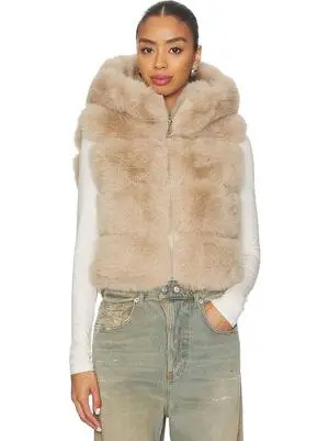 Adrienne Landau Landau Vest - Camel