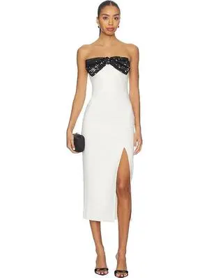 Likely Sariah Dress - White & Black