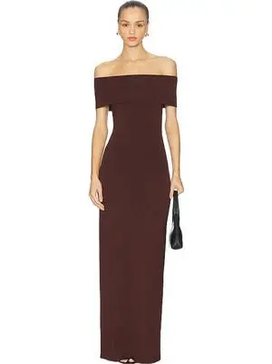 ALL THE WAYS Sienna Maxi Dress - Brown