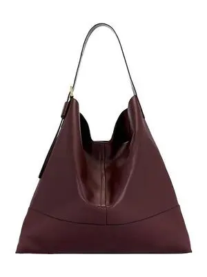 ALLSAINTS Asha Shoulder Bag - Dark Red