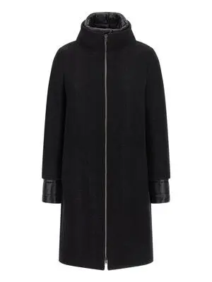Herno Coats Ca000590d334709300 - Black