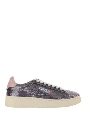AUTRY Dallas Low 'Sparkling' Sneakers Purple