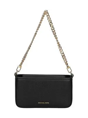 Michael Kors Handheld Bag With Chain Strap - Black