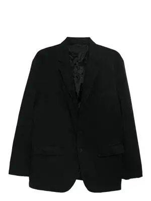 Comme Des Garçons Single-breasted Blazer - Black