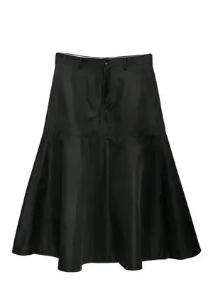 Comme Des Garçons A-line Skirt - Black