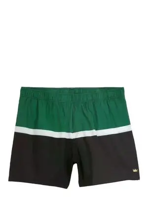 OSKLEN Riva Three-tone Swim Short - Green