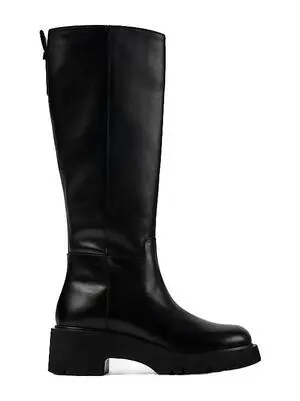 Camper Milah Tall Leather Boots - Black