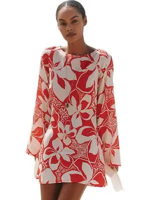 L*Space All I Need Mini Dress Red Pattern