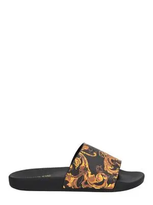 Versace Sandal Slide - Black
