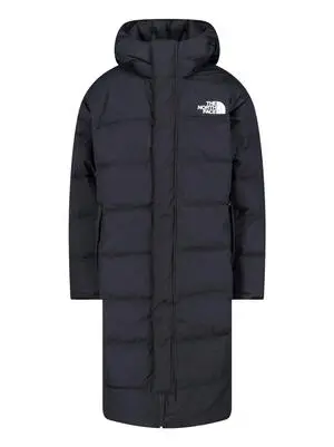 The North Face Nuptse Long Padded Down Jacket - Black