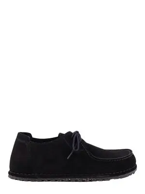 BIRKENSTOCK Suede Lace-up Shoes - Black