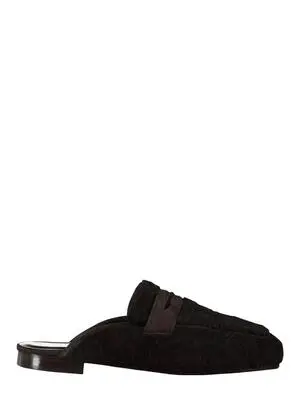 SOPHIQUE Riviera Penny-strap Flat Mules - Brown