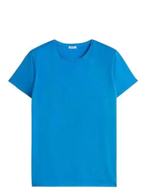 Aspesi Crew-Neck T-Shirt Blue