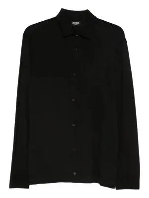 Zegna Long-sleeve Shirt - Black