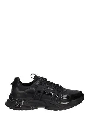 Guess Belluno Panelled Sneakers - Black