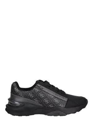 Guess Valla 4g Logo Sneakers - Black