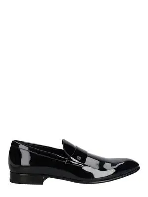 Hugo Boss Logo-detail Penny Loafers - Black