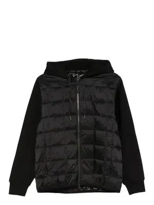 Taion Hooded Quilted Jacket - Black