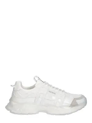 Guess Belluno Panelled Sneakers - White