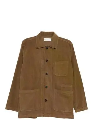 Universal Works Baker Shirt Jacket - Khaki