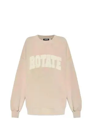 Remain Birger Christensen Logo-appliqué Sweatshirt - Neutrals