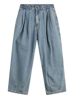 ANGLAN Stone Vintage Denim Balloon Pants - Light Blue