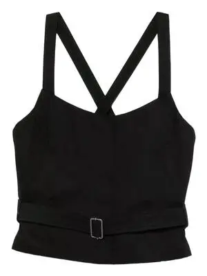 Our Legacy Belted Vest - Black