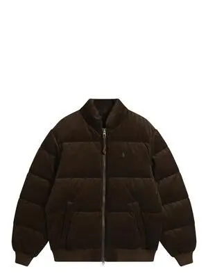 Polo Ralph Lauren Corduroy Puffer Jacket - Dark Beech