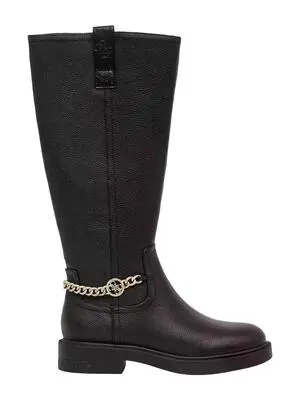 Guess 35mm Chain-detail Boots - Black