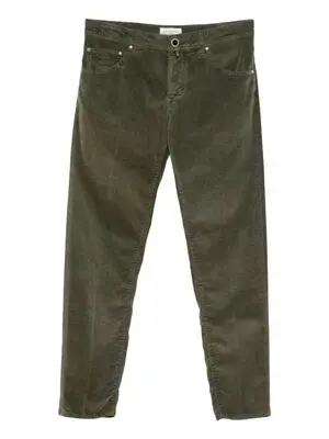 Jacob Cohen Corduroy Trousers - Green