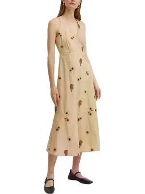 TWINSET Animal-print Midi Dress - Neutrals