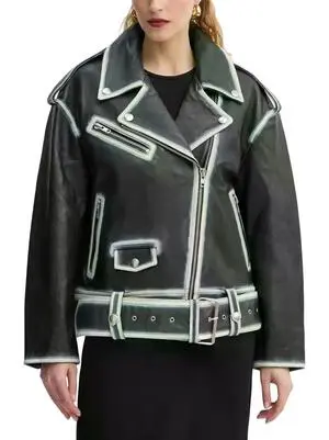 STAND STUDIO Irene Belted Jacket - Black