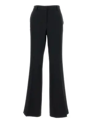 Alberto Biani Flare Cady Trousers - Black