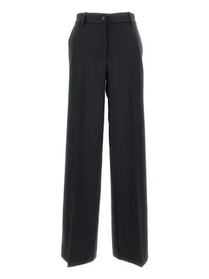 PAROSH Sallia Bi-stretch Trousers - Black