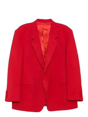 ARMARIUM Double-breasted Hubby Jacket - Red