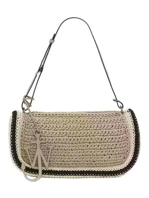JW Anderson Bumper-15 Crochet Tote Bag - Neutrals