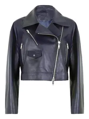 DESA 1972 Leather Jacket - Blue