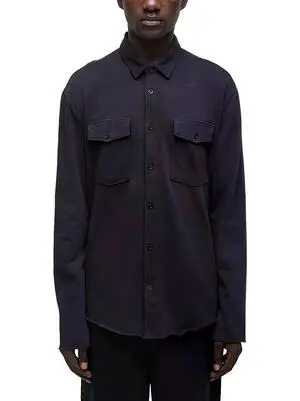 OSKLEN Army Pockets Long-sleeved Shirt - Blue
