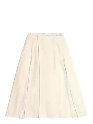 MULLER OF YOSHIOKUBO Layered Midi Skirt - Neutrals