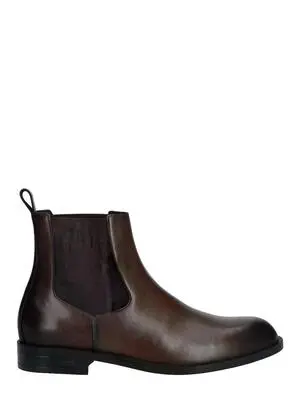 BOSS Elastic-panel Chelsea Boots - Brown