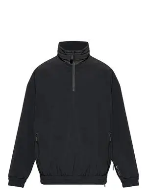 Giorgio Armani Half-zip Windbreaker - Black