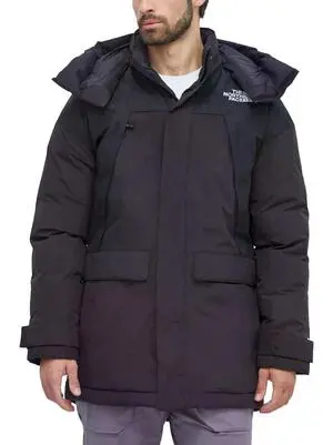 The North Face Hooded Padded Jacket - Black