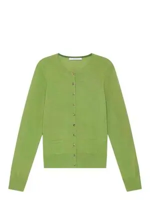 Malìparmi Round-neck Buttoned Cardigan - Green