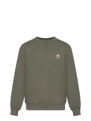 Bally Logo-embroidered Sweatshirt - Green