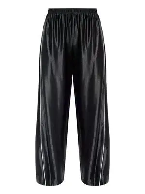 ALEXANDER WANG Elasticated-Waistband Trim-Detail Trousers